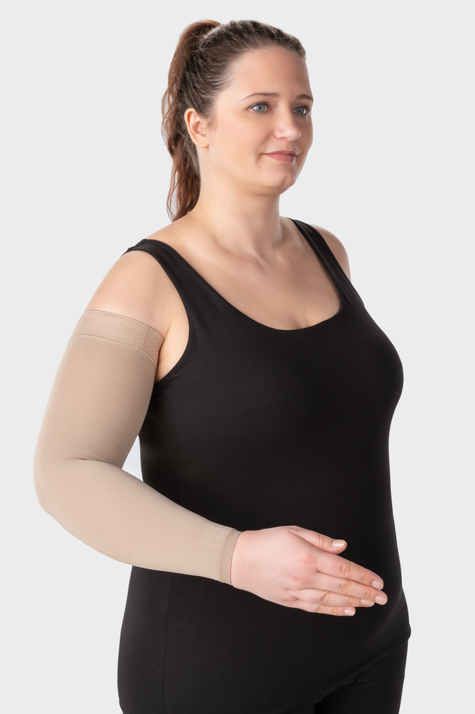 Juzo Classic Seamless Armsleeve with Grip Top | Patient Choice Direct
