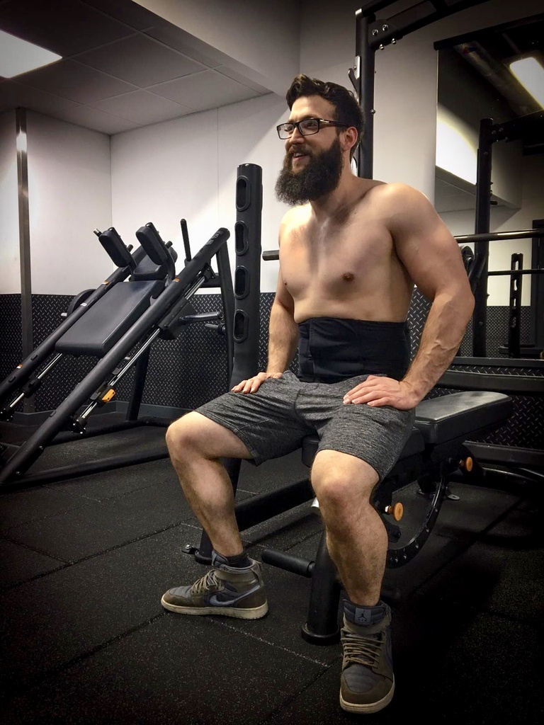 Vanilla Blush Hernia Support Belt Black (Men) (26cm Depth) | Patient ...